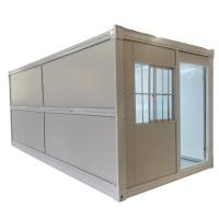 China Foldable Container Homes 3500x8000mm with 50-100mm Insulation Panels for Mobile Housing Solutions for sale