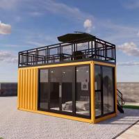 China Foldable Modular Home Wind Proof Heat Insulation Steel Structure 50mm EPS Sandwich Panel for sale