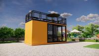 China Foldable Modular Home Wind Proof Heat Insulation Steel Structure 50mm EPS Sandwich Panel for sale