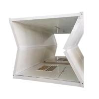 China Compact Foldable Container House 50mm EPS Sandwich Panel Easy Cleaning Long Term Use for sale