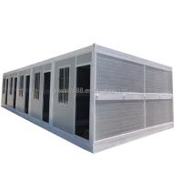 China Compact Foldable Container House 50mm EPS Sandwich Panel Easy Cleaning Long Term Use for sale