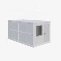 China Compact Foldable Container House 50mm EPS Sandwich Panel Easy Cleaning Long Term Use for sale