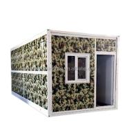 China Customizable Folding Container House with 50-100mm Insulation Panels and 3500x8000mm Maximum Size for sale