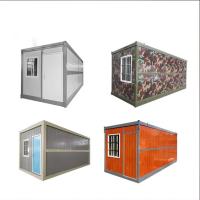 China Modular Folding Container House 3500x8000mm with 50-100mm Insulation Panels and Pre-Wired Electrical System for sale
