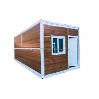 China Easy Assembly Folding Container House with 50-100mm Insulation Panels and 3500x8000mm Maximum Size for sale