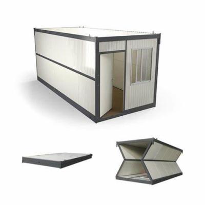China Hoog beveiligd vouwcontainerhuis Rockwol sandwichpaneelcontainervouwhuizen for sale