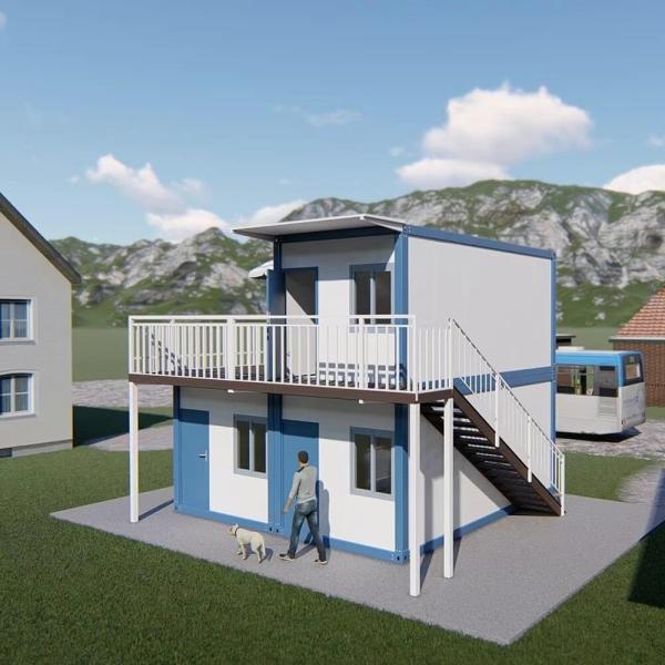 Quality Steel Sheet Detachable Container House Sandwich Panel Converted Shipping for sale
