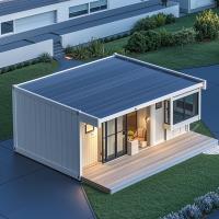 China Mobile Prefabricated Tiny Home 3500x8000mm with 50-100mm Insulation Panels and 3-Hour Installation for sale