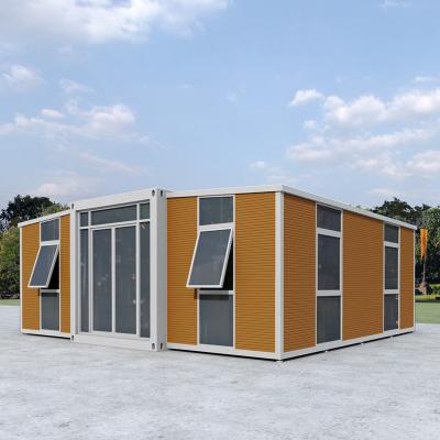China Prefab 20ft 40ft uitbreidbaar container huis voor verschillende kleuren beschikbaar for sale