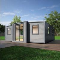 China Expandable Sandwich Panel Container House 50mm EPS Rock Wool Custom Sizes for sale