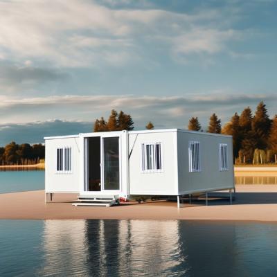 China Waterdicht uitbreidbaar containerhuis voor Lakeside Retreat Cottage for sale