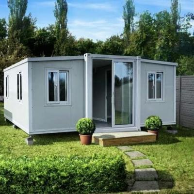 China 20ft 40ft Size Optional Foldable Expanding Container House with Garden Balcony for sale