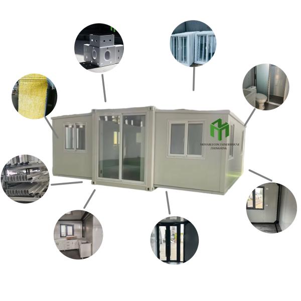 Quality Outdoor Expandable Container Homes Moisture Proof And Heat Insulating for sale