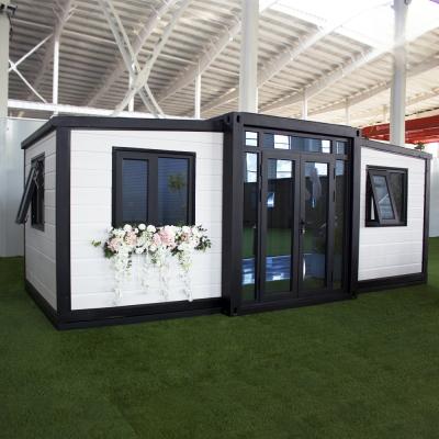 China Compacte structuur Uitbreidbaar containerhuis Staal frame Prefab containerhuizen for sale