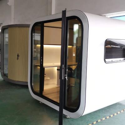 China High-Quality Portable Environmental Protection, Waterproof, Fireproof and Wind Resistant Prefabricated Space Capsule Apple Cabin for sale