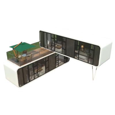 China Passen Sie Ihren Traumraum mit einer Vielzahl von Farboptionen und Trocken-Nass-Trennbad in Apple Cabin House an zu verkaufen