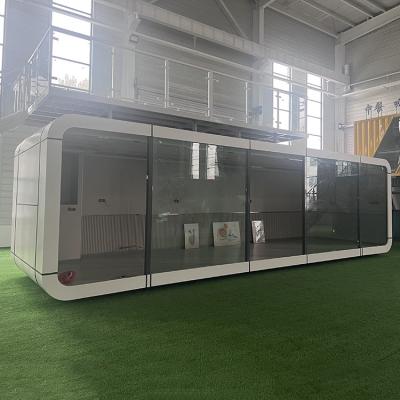 China Groothandel op maat geprefabriceerde kleine huizen appel hut 40 voet huis container luxe modulaire geprefabriceerde huizen voor Bulgarije for sale