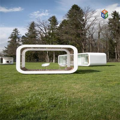 China 20ft Modular Design Small Prefab Houses Outdoor For Living And Working for sale