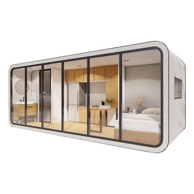 China Steel Frame Apple Cabin House Customized Apple Office Pod For Modern Living for sale