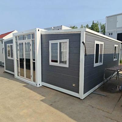 China China Factory Luxury Villa Prefabricated Modern Extendable Container House Prefab Expandable Home 3 in 1 for sale