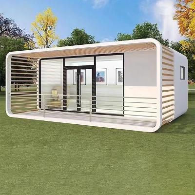 China Modern Apartment Building Garden Winter Warming Sunroom Multi Fuction Apple Cabin for sale