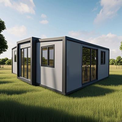 China Uitbreidbaar containerhuis staalframe en geïsoleerde panelen voor klantvereisten for sale