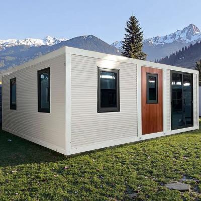 중국 20ft 평면 팩 컨테이너 주택 2 침실과 함께 Prefab 홈 빌라 쇼핑몰 판매용