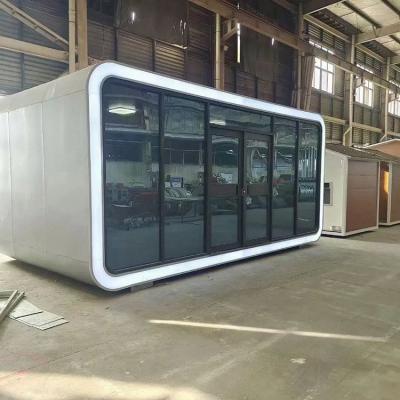 Moderne comfortabele Apple Cabin huis geïntegreerd plafond droog-nat afscheiding badkamer voor een ruime woning