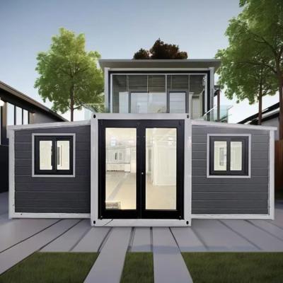 중국 안전과 적응성을 위해 강한 바람과 지진 저항을 가진 사용자 정의 가능한 20FT 40FT 확장 가능한 컨테이너 하우스 판매용