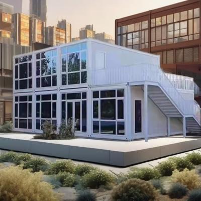China Draagbaar en makkelijk te monteren flat pack container huis snelle installatie for sale