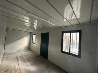 China Customizable Folding Container House 50mm Rock Wool Panel Prewired Accommodation for sale