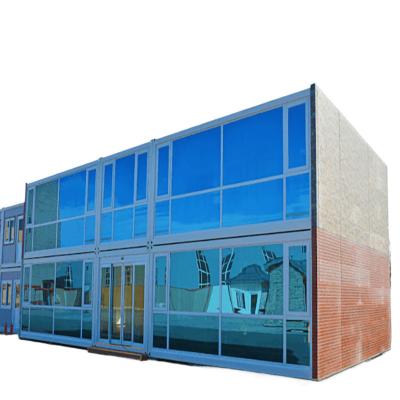Mobiele prefabricated afneembare container huis voor kantoorgebouw Sterk winddicht