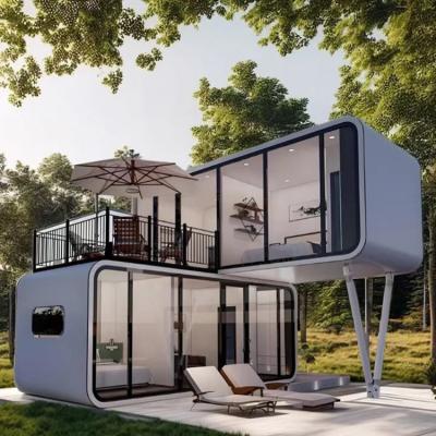 Cina Prefabbricato Moderno Mini Cabin House Mobile Office 20FT Modulare Apple House per una vita accogliente in vendita