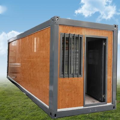 China Stijlvolle woonruimtes Vlakpakket Containerhuis voor comfortabel en functioneel wonen for sale