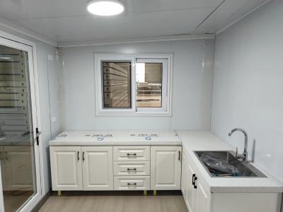 중국 확장 가능한 컨테이너 하우스 최대 크기는 3500mm * 8000mm 바람에 저항하는 기둥과 함께 판매용