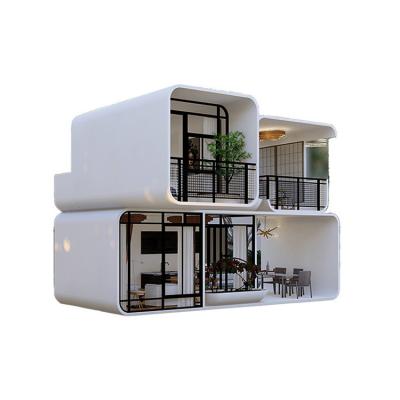 China 20FT Prefabricated Luxury Capsule Apple Pod Modular Stylish House for sale