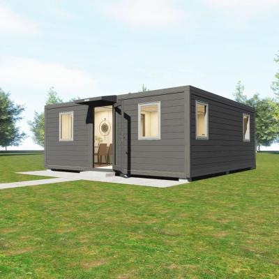 China 2025 Grijzige Wit Custom Kleur Luxe Uitbreidbaar Containerhuis Prefab Woonhuis for sale