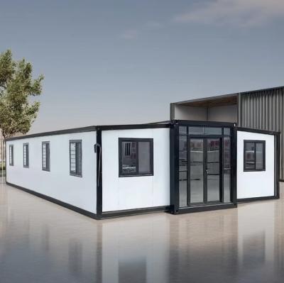 China Uitbreidbaar containerhuis voor gemakkelijke montage en demontage Stalen frame met EPS / Rock Wool Sandwich Panels for sale