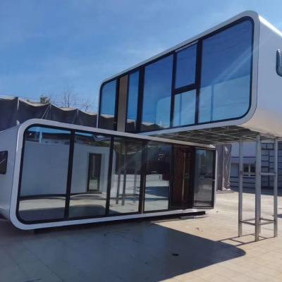 China Apple Cottage Al aire libre Moderno Pop Mini Casa Prefabricada Estudio Móvil Pods de Oficina en venta