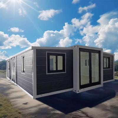 China Uitbreidbaar containerhuis Uitbreidbare containerhuisvesting met staalframe en EPS-sandwichpaneel for sale