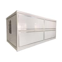 China Foldable Container House 20ft 40ft Portable Modular Flat Pack for Camps Homes Shops for sale
