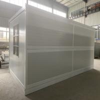 China Foldable Container House 20ft 40ft Portable Modular Flat Pack for Camps Homes Shops for sale