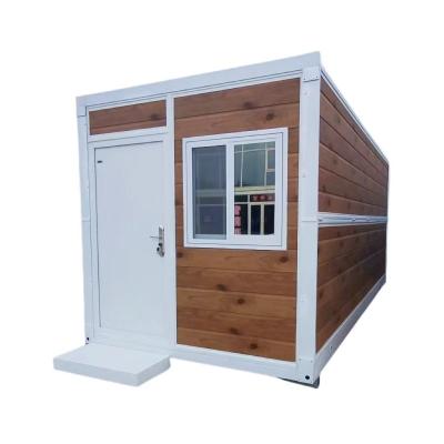 China Portable Modular 20ft 40ft Foldable Tiny Houses Fast Fold Flat Pack Folding Container House Shop Camps Homes for sale