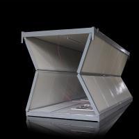 China Foldable Container House 20ft 40ft Portable Modular Flat Pack for Camps Homes Shops for sale