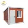 China Steel Frame Flat Pack Container House 5800x2438x2620mm Quick Assembly Modern Design for sale