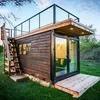 China Flat Pack Container House 20ft 40ft Steel Structure Customizable 5800x2438x2620mm for sale