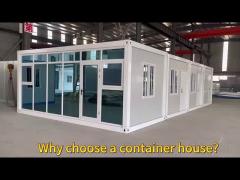 Rainproof Folding Container House Customization Fold Out Shipping Container House