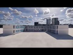 Contemporary Luxury Shipping Container Tiny Homes For Boutique Cafe Shop