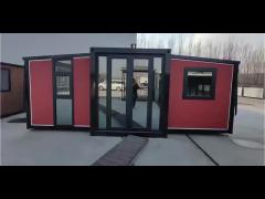 Draagbaar Tijdelijk Modulair Huis Gemodificeerd Luxe Villa 20ft Uitbreidbare Container Huis Prefab Huizen