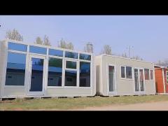 Customized Style Prefab Apple Cabin voor Lakeside Retreat House